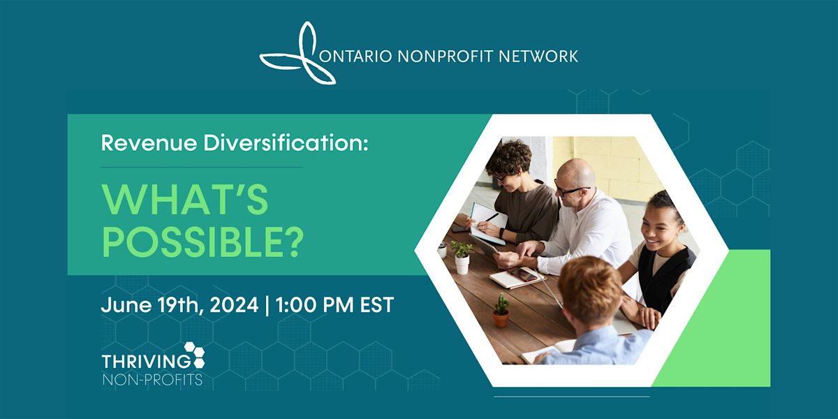 Revenue diversification: Whats possible?, June 19 2024 | Online Event | AllEvents