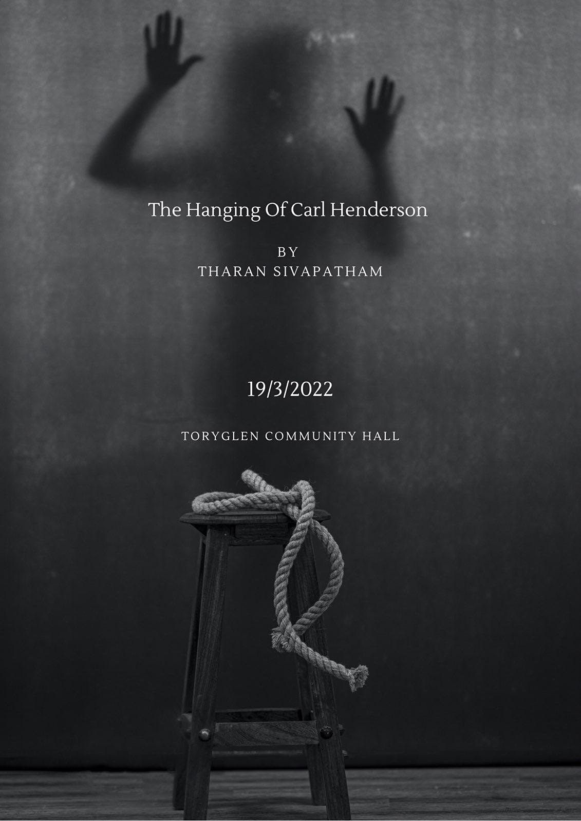 The Hanging of Carl Henderson, Toryglen Community Hall, Glasgow, 19 ...
