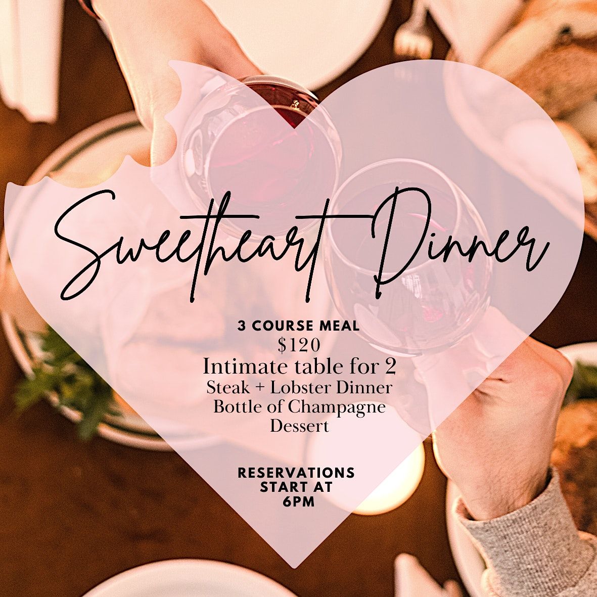 Sweetheart Dinner, The Palms Garden & Good Vibes Bar, Destin, 12 ...