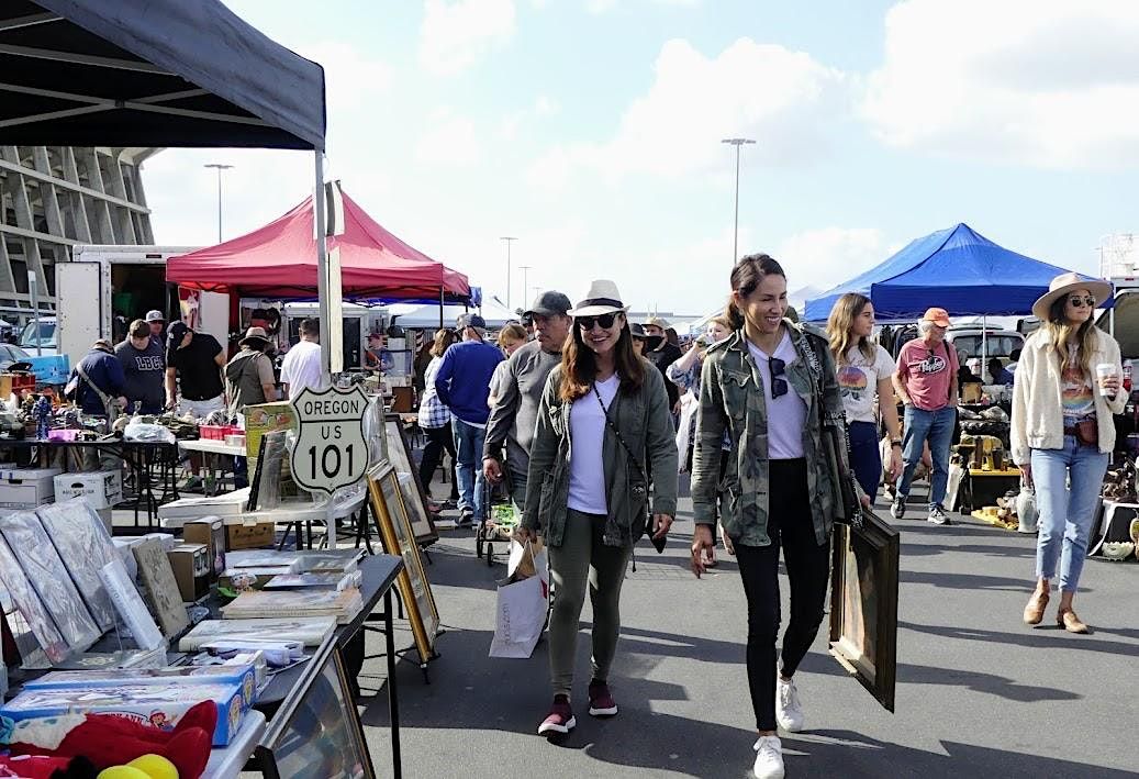 Long Beach Flea Market, Long Beach Veterans Stadium, California City ...
