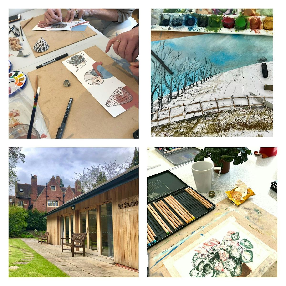 Mixed media Art Classes, Westminster College, Cambridge, 19 February to ...