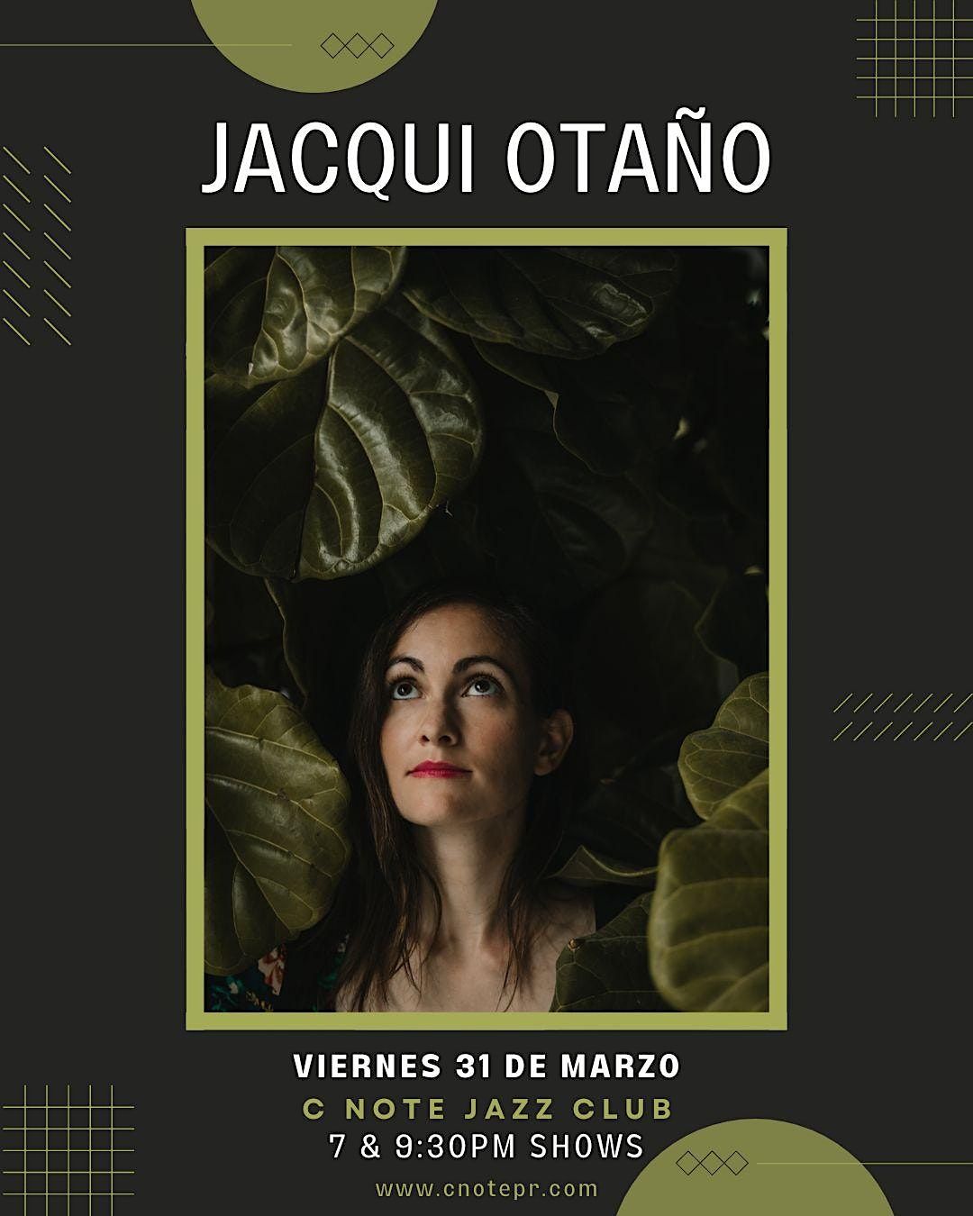 Jacqui Otaño, C Note Jazz Club, Luquillo, 31 March 2023 | AllEvents.in