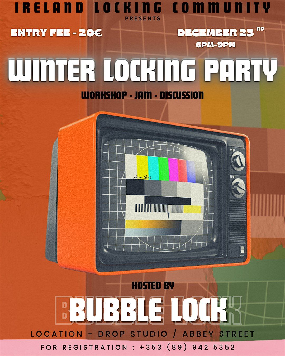 Winter Locking party, Drop Studio, Dublin 1, 23 December 2023 ...