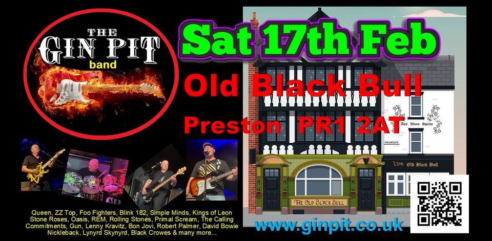 GIN PIT at The Old Black Bull, The Old Black Bull - Preston, February ...