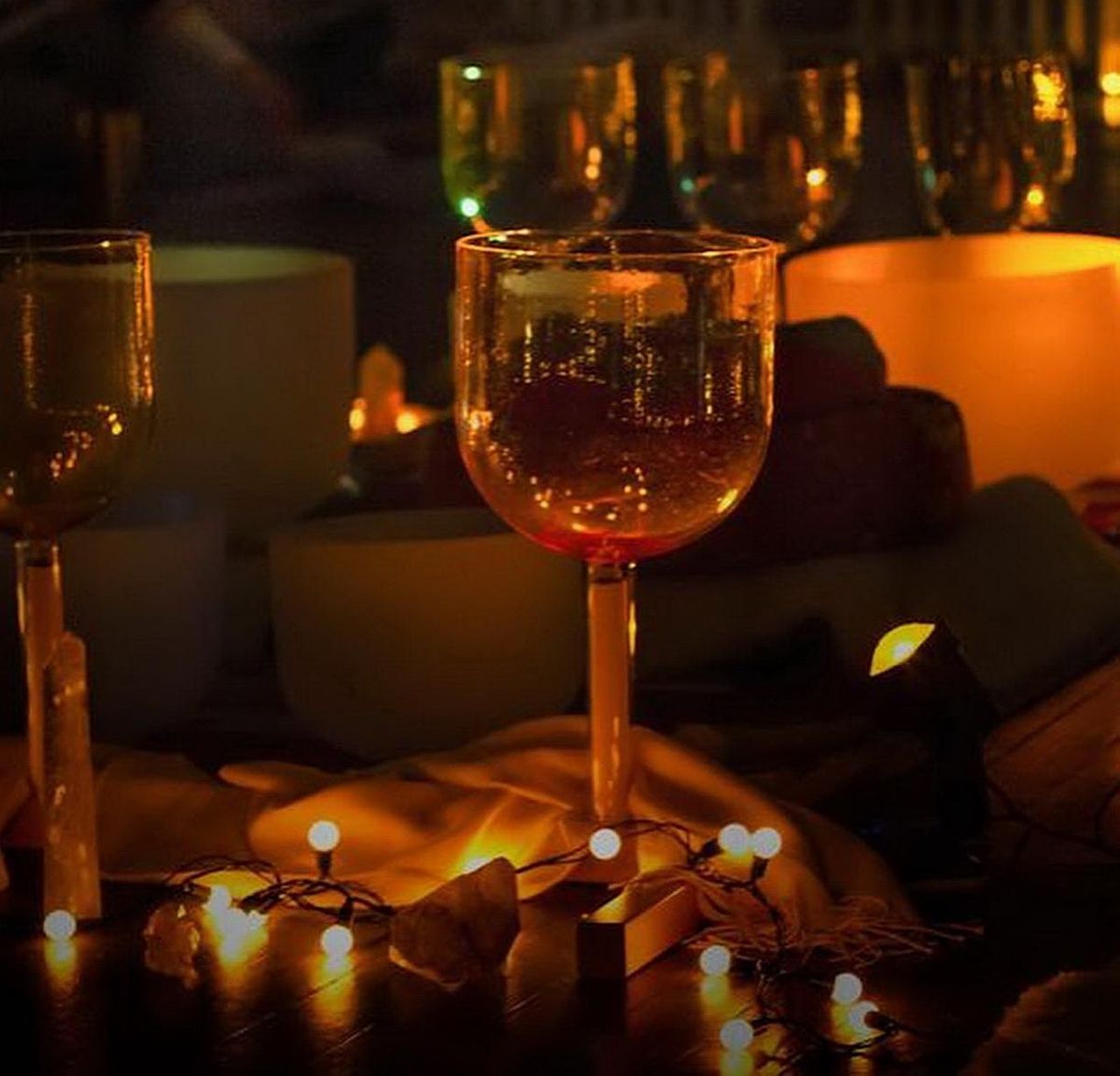 Candlelit Sacred Crystal Sound Journey, Merrow Village Hall, Guildford ...