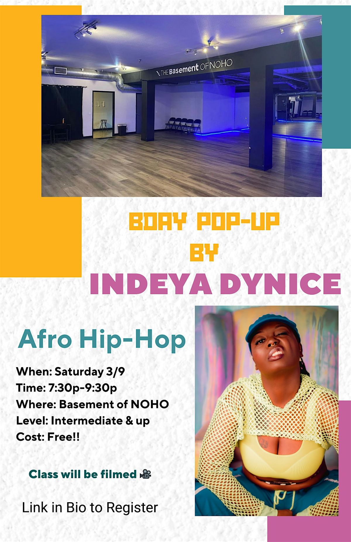 Afro Hip Hop Pop up, Basement of NoHo, Los Angeles, 9 March 2024 ...