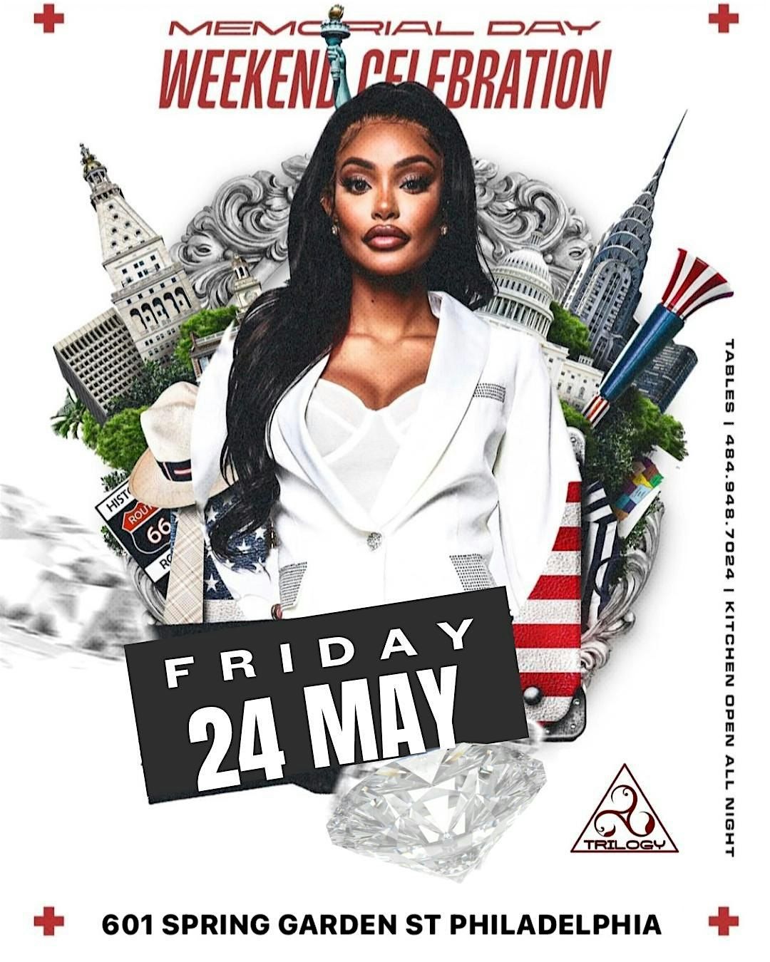 Memorial Day Weekend Celebration, Trilogy Nightclub, Philadelphia, 24 ...