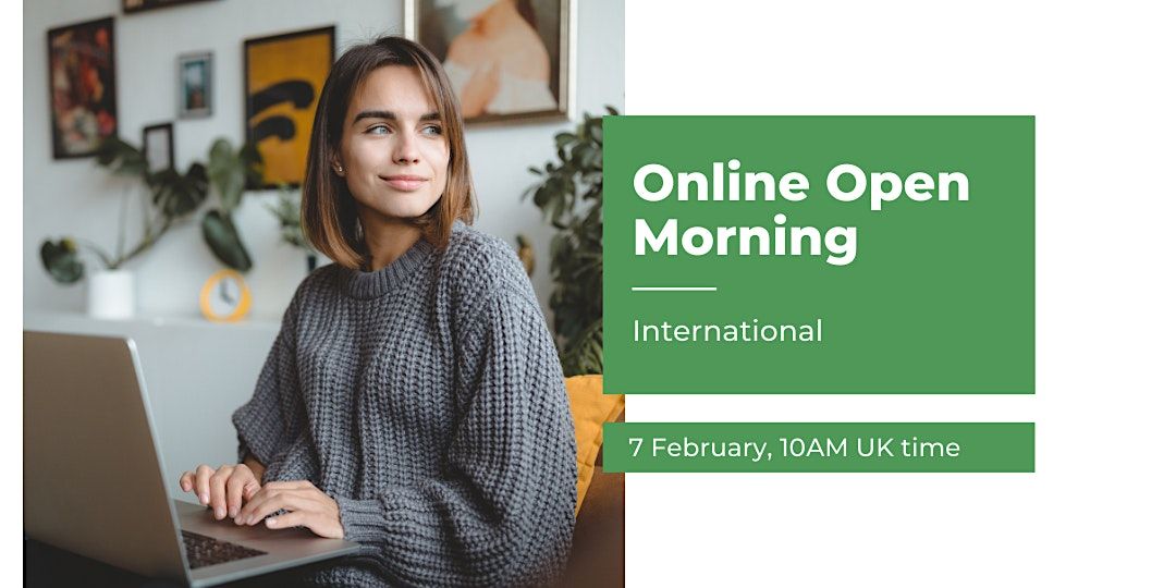 CNM International: Online Open Morning - 7 February 2024, February 7 ...