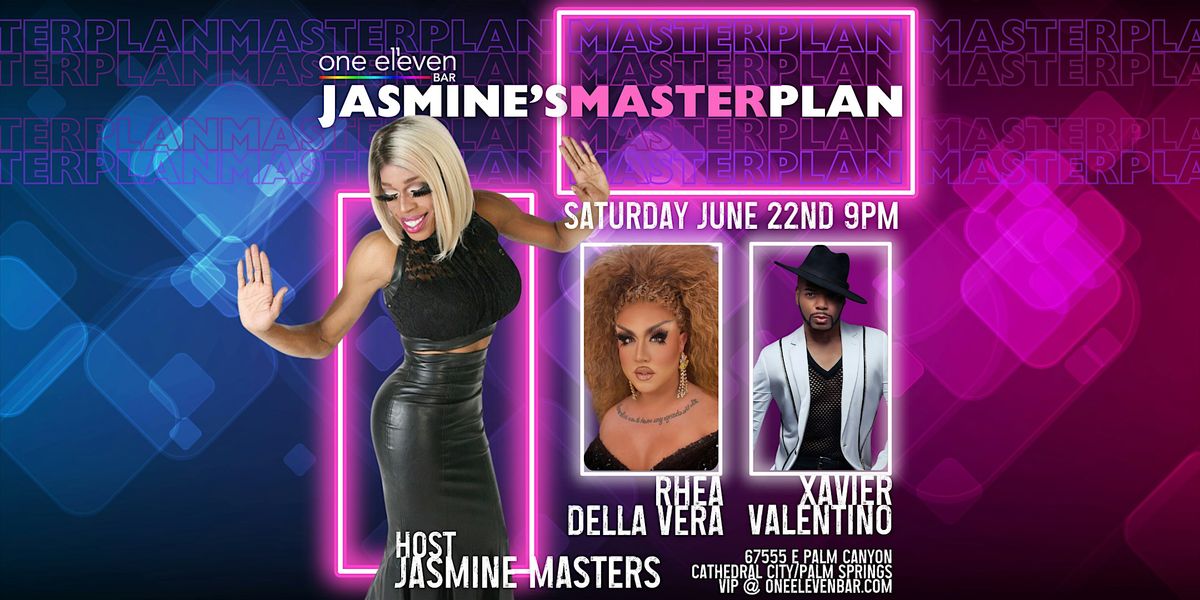 Jasmines MASTER PLAN with Jasmine Masters, one eleven bar, Cathedral ...