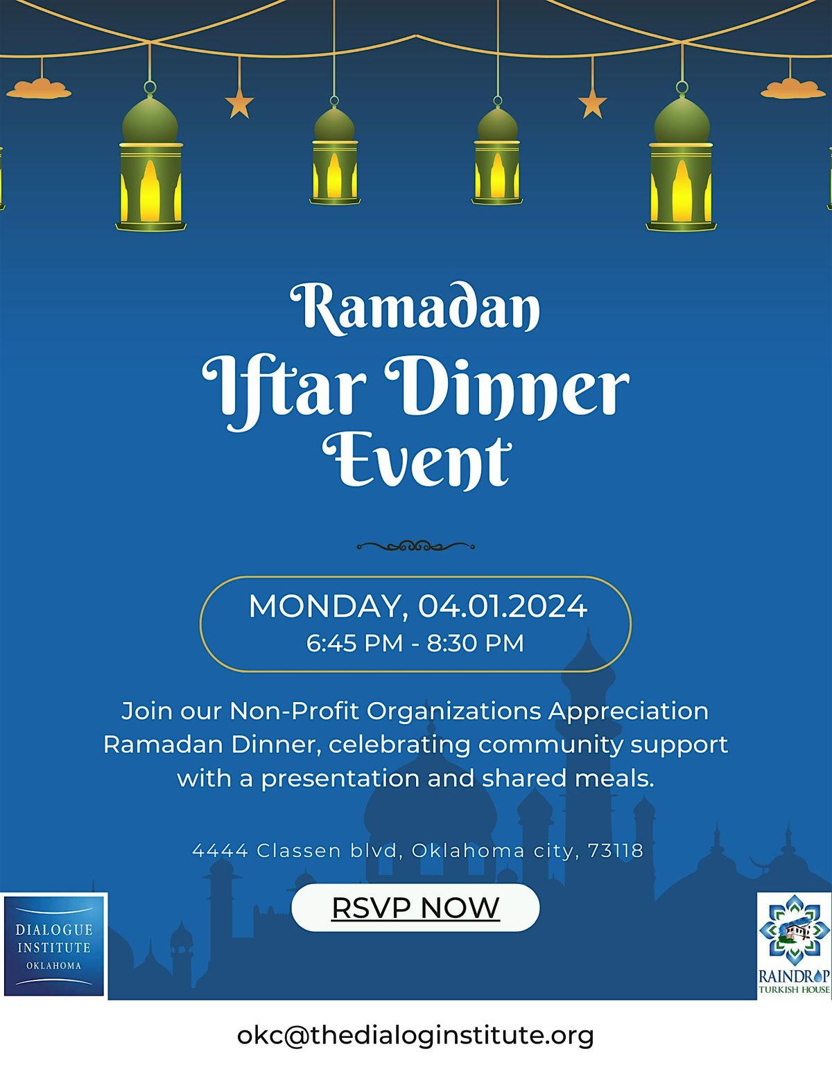 Iftar Dinner Event with Non-profit Organizations, RainDrop Turkish ...