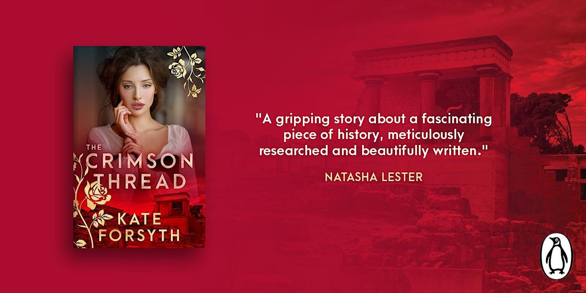 AAIA | Kate Forsyth speaks about her book The Crimson Thread, CCANESA, Madsen Building F09 ...