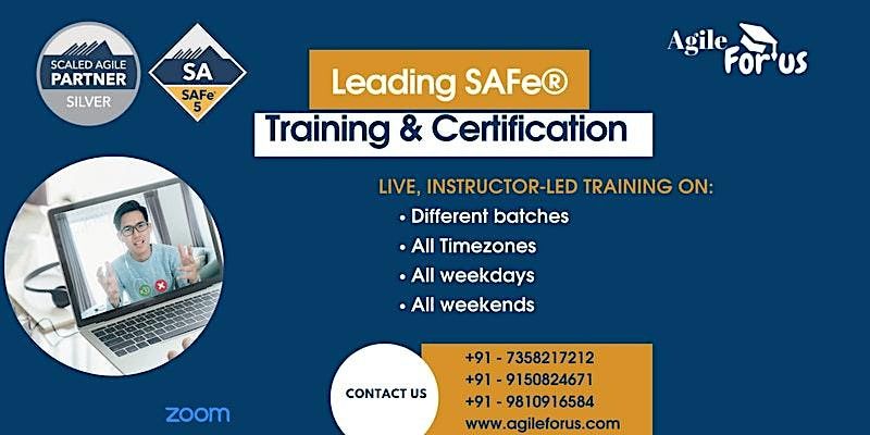 Online Leading SAFe Certification -02 Jan-03 Jan, Amsterdam Time (CET ...