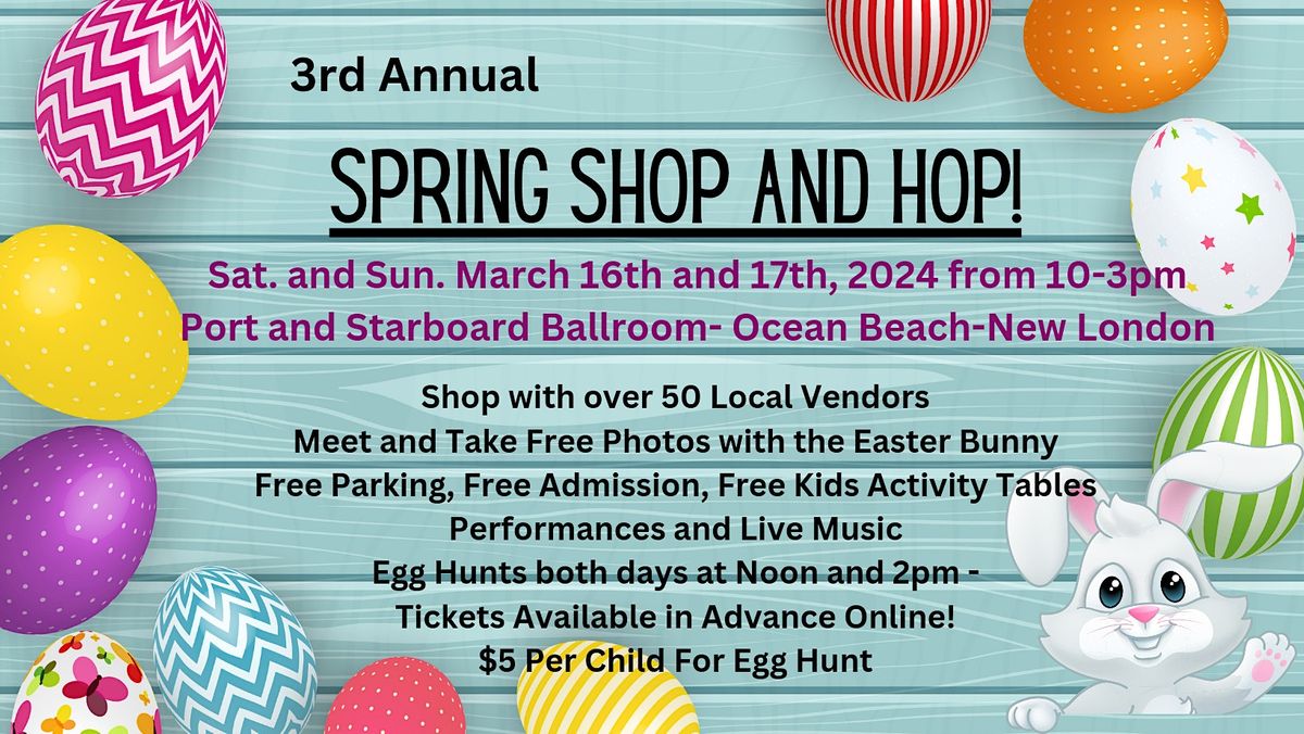 3rd Annual Shop and Hop - Egg Hunt Pass, Port N Starboard Ocean Front ...