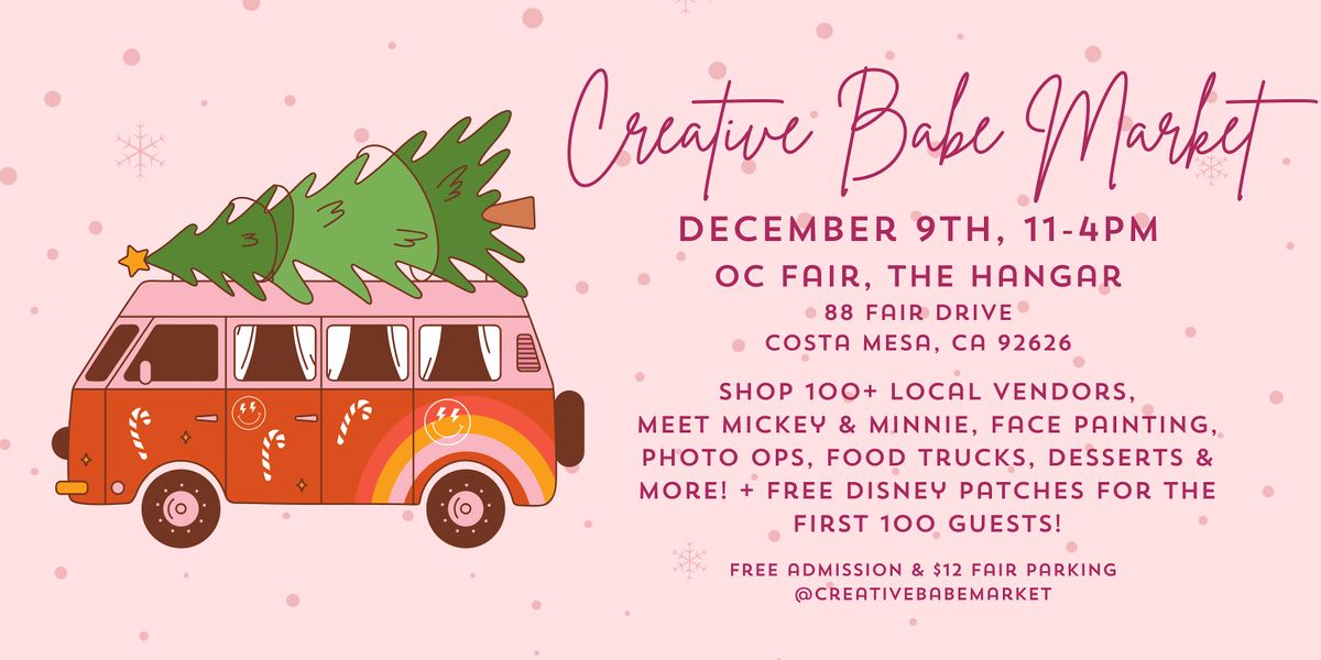 Creative Babe - Pop-Up Market @ OC Fair, OC Fair & Event Center, Costa ...