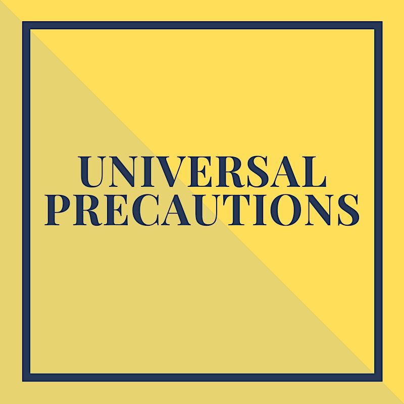 Online Universal Precautions (Self-Paced), November 23 to November 24 ...