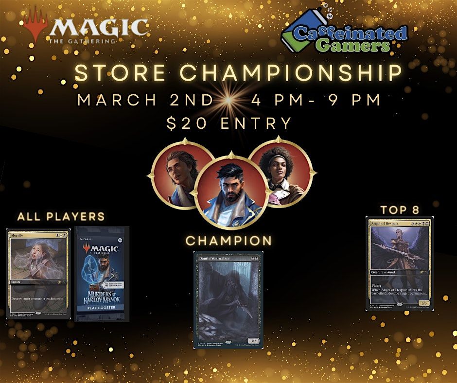 Magic The Gathering Murders At Karlov Manor Store Championship ...