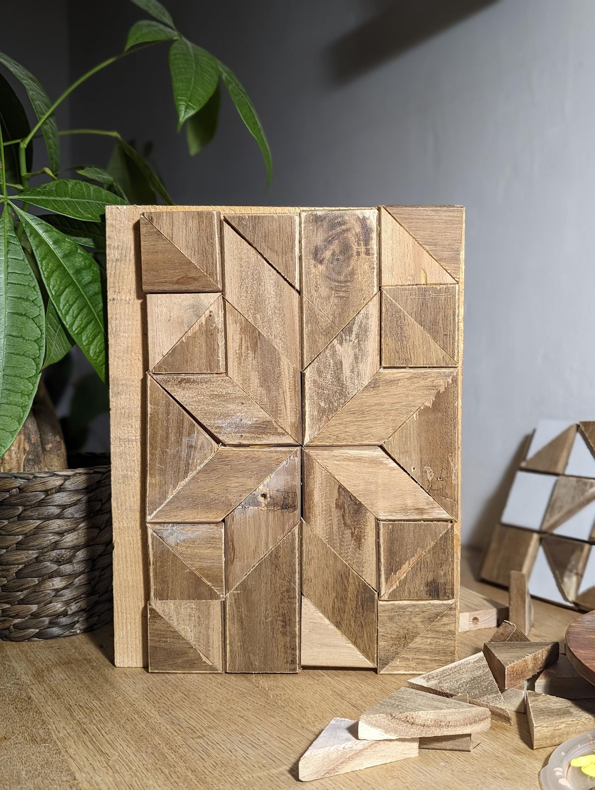 Mosaic Wall Art - A Workshop with Dominique, using Wooden & Ceramic ...