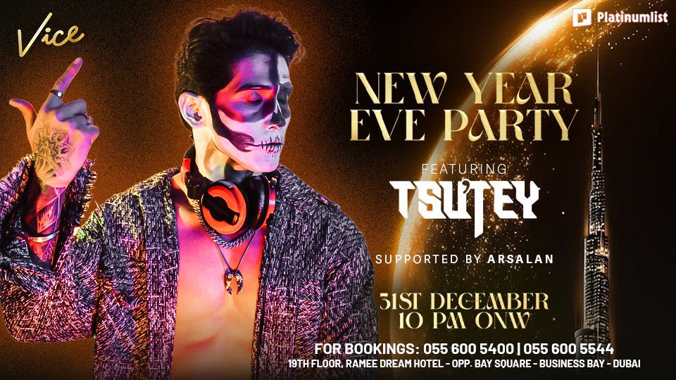 New Years Eve Party at Vice in Dubai, VICE, Ramee Dream Hotel, Dubai ...
