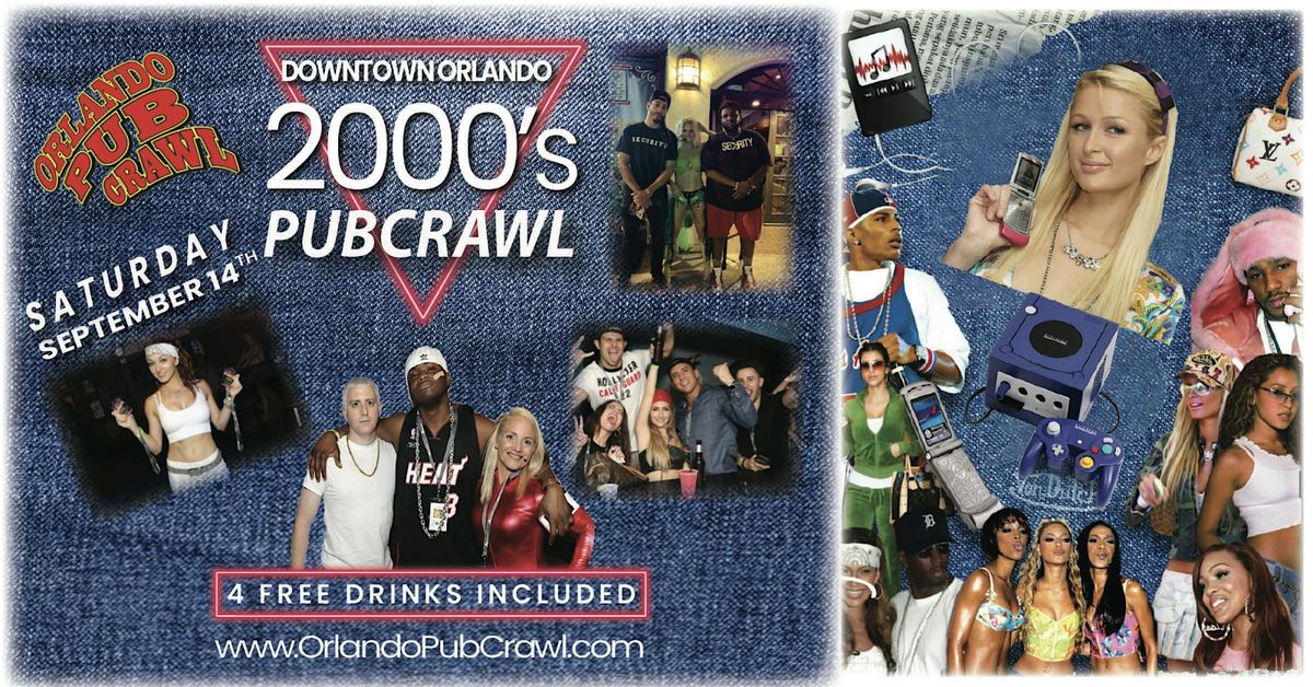 2000s Pub Crawl, Fixtion Restaurant & Bar, Orlando, 14 September to 15 ...