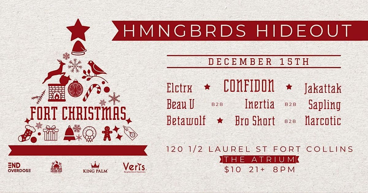 Fort Christmas: Confidon, Elctrx, Jakattak, + Special Guests, The ...