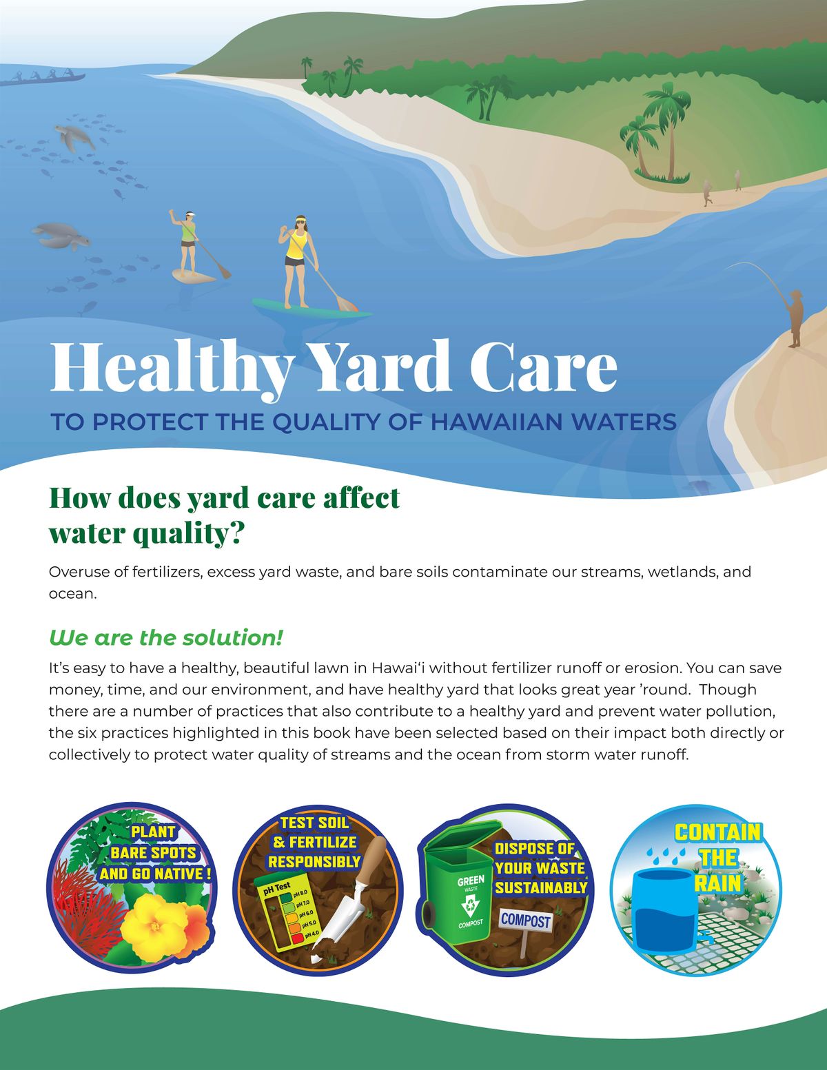 Healthy Yard Care Demonstration Fair, Fern Elementary School, Honolulu ...