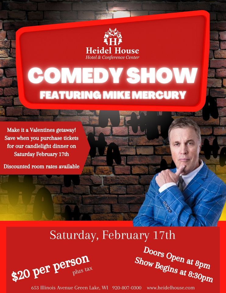 Comedy Show, Heidel House Hotel & Conference Center, Green Lake, 17 ...