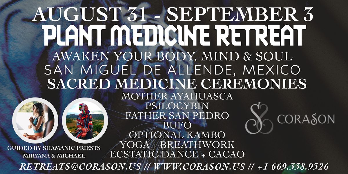 4 DAY AYAHUASCA CEREMONY W/ PSILOCYBIN + SAN PEDRO+ BUFO PLUS YOGA ...