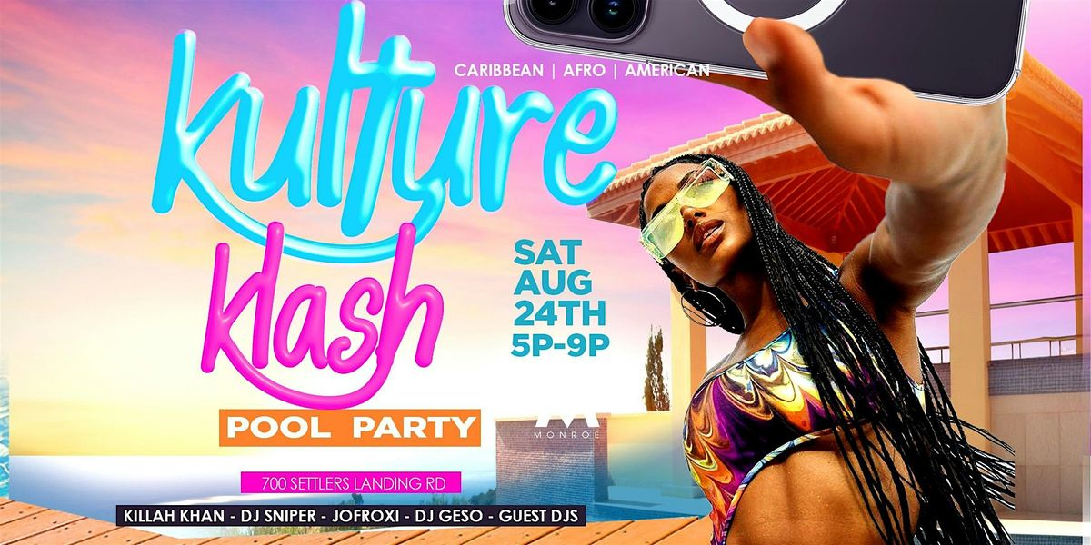 KULTURE KLASH CARIBBEAN ROOFTOP POOL PARTY, Monroe Rooftop, Hampton, 24 ...