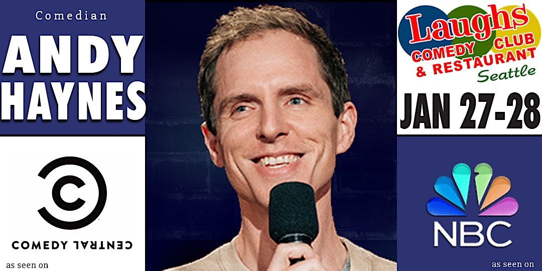 Comedian Andy Haynes, Laughs Comedy Club, Seattle, January 28 2023 ...
