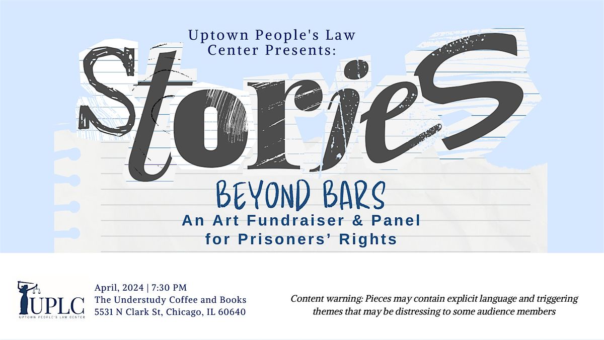 Stories Beyond Bars: An Art Fundraiser & Panel for Prisoners Rights ...