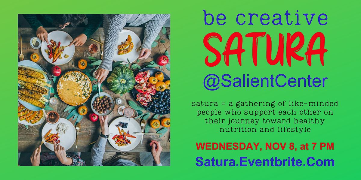 Satura @SalientCenter, Salient Lifestyle Center, Elgin, 8 November 2023 ...