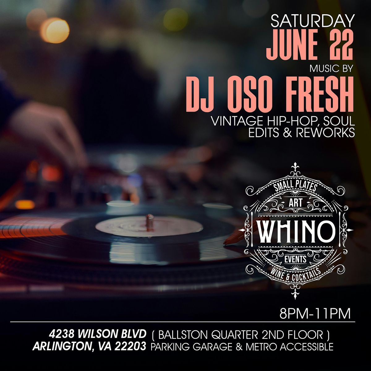 DJ Oso Fresh, WHINO, Arlington, 22 June 2024 | AllEvents