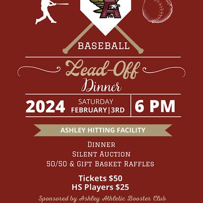 Ashley Baseball Lead-Off Dinner, Eugene Ashley High School, Halyburton ...