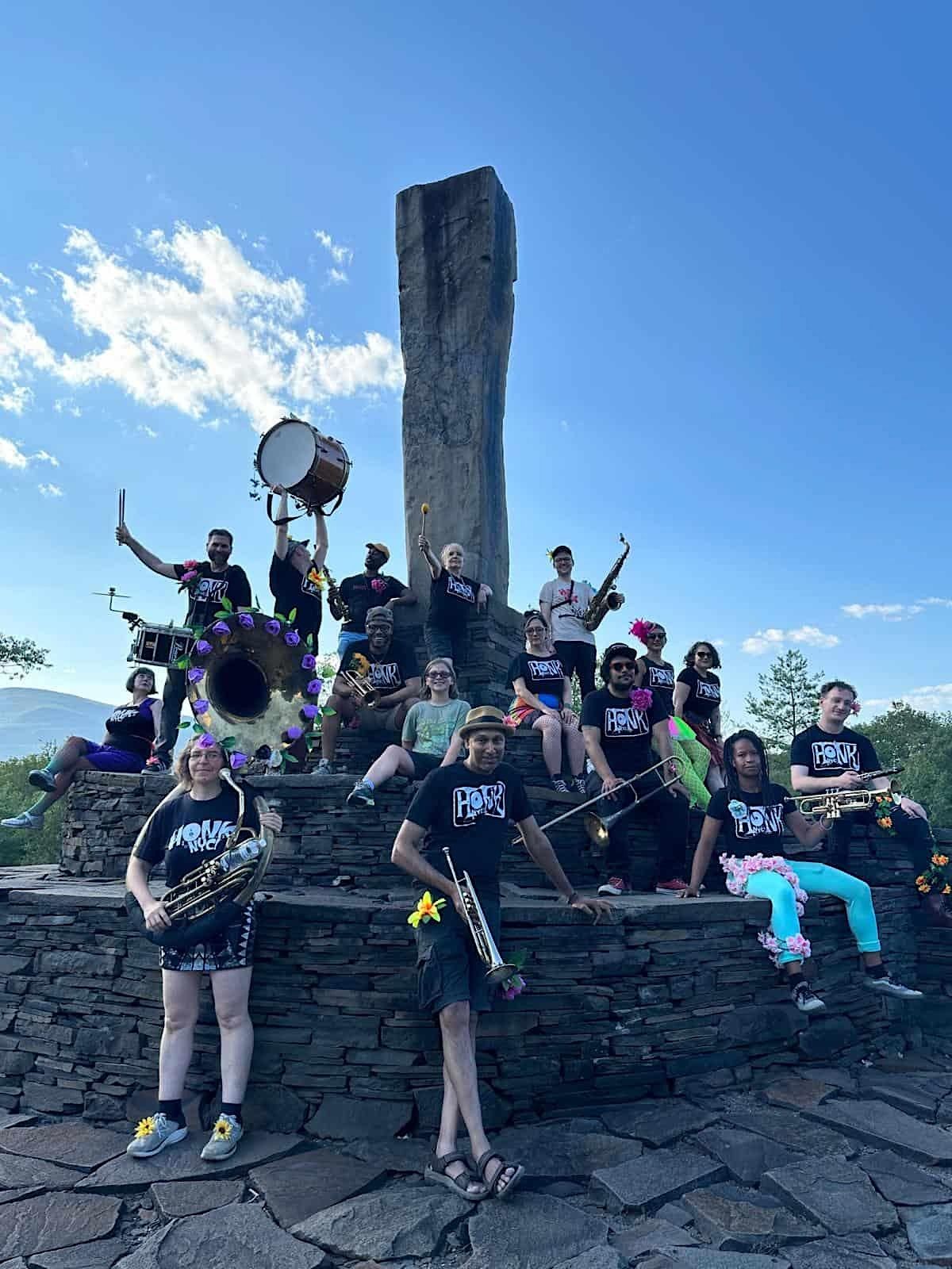 WE Bike for HONK! Festival of Activist Street Bands!, Queensbridge Park ...