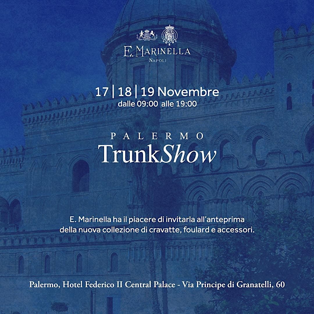 Palermo trunk show 2023, Via Principe di Granatelli, 60, Palermo, 17 ...