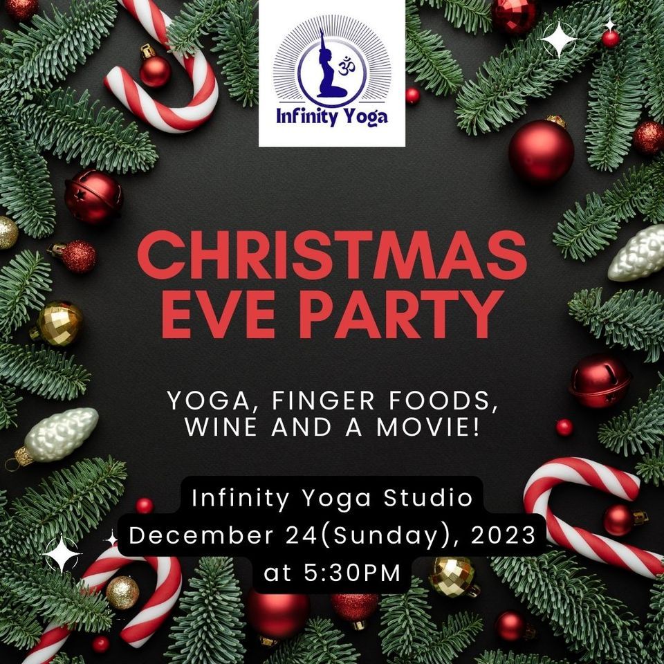 Christmas Eve Party at Infinity Yoga, Infinity Yoga 인피니티 요가, Seoul, 24 ...