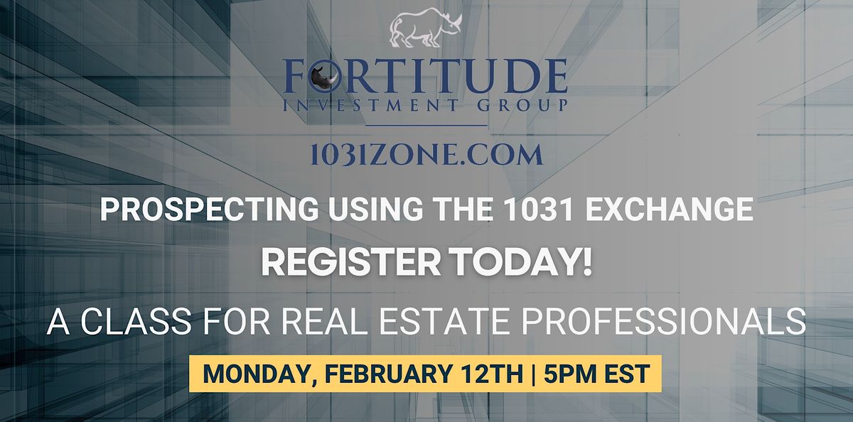 Prospecting Using the 1031 Exchange - Basic & Advanced Principles ...