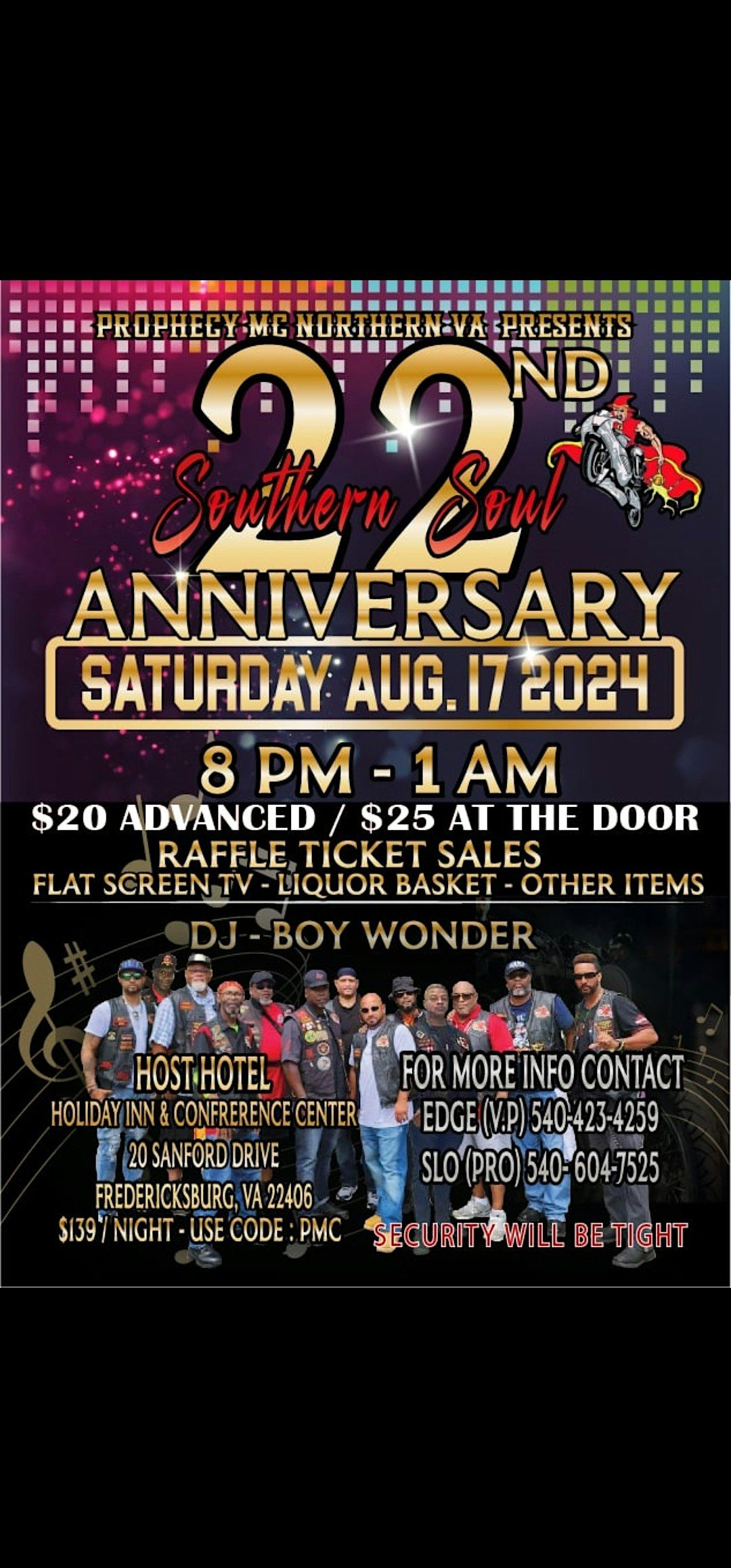 Prophecy Motorcycle Club Northen Virginia 22nd Anniversary, 20 Sanford ...