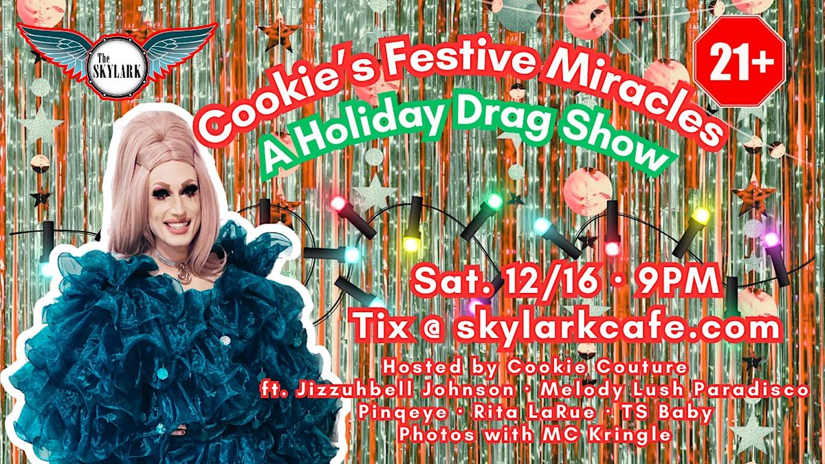 Cookies Festive Miracles, Skylark Cafe & Club, Seattle, 16 December ...