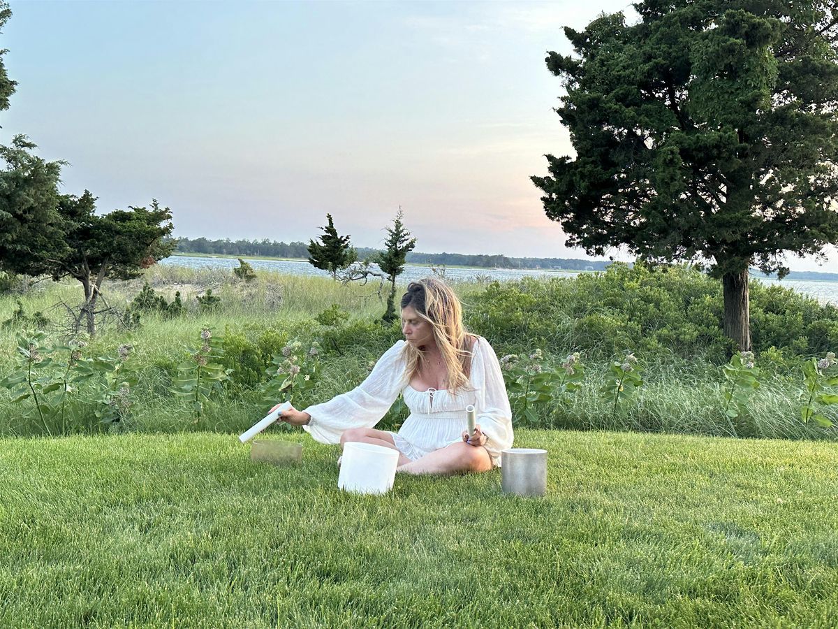 Sunset Sound Bath ----Full (Buck) Moon, Binney Park, Greenwich, 22 July ...