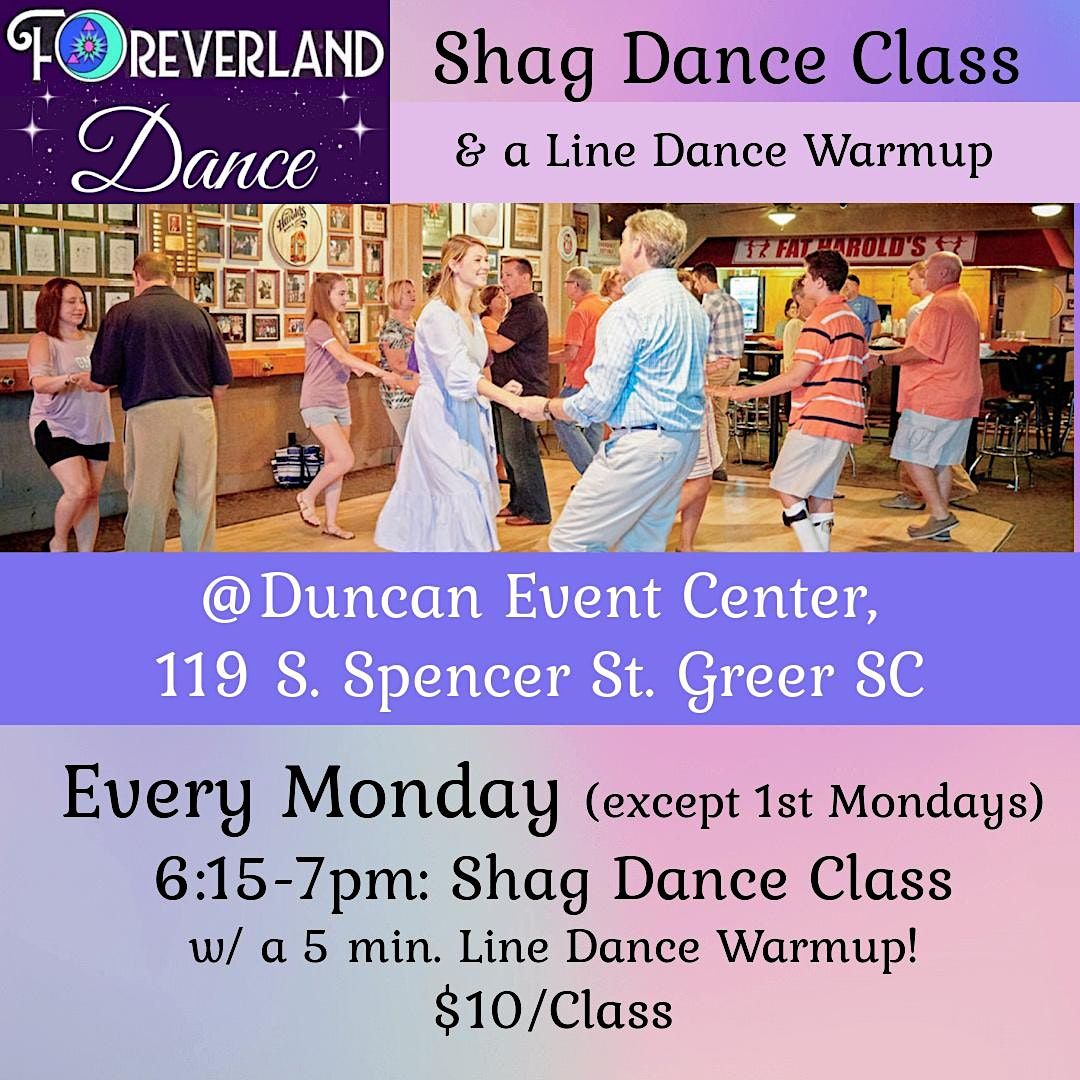 Shag Dance Class, Duncan Event Center, 9 October 2023 | AllEvents.in