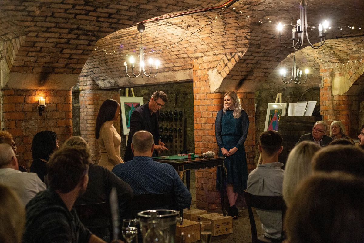 “In The Cellar” – The ultimate Wine & Magic experience, Averys Wine ...
