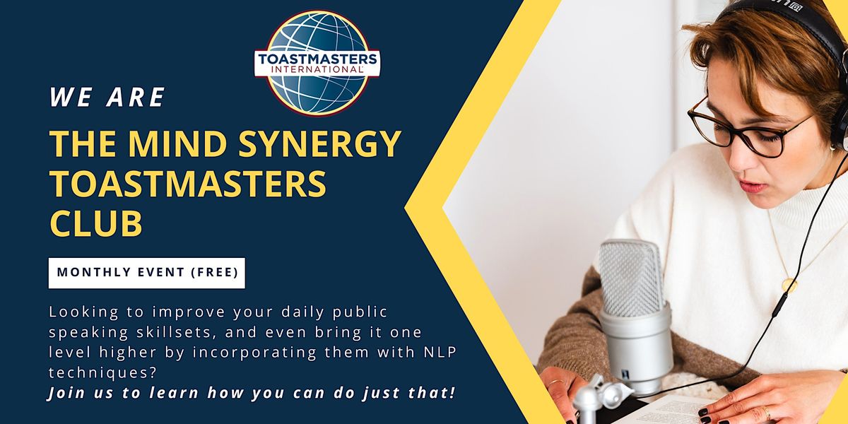 Viewing of Speech Contest with TMS Toastmasters Club, The Mind Synergy ...