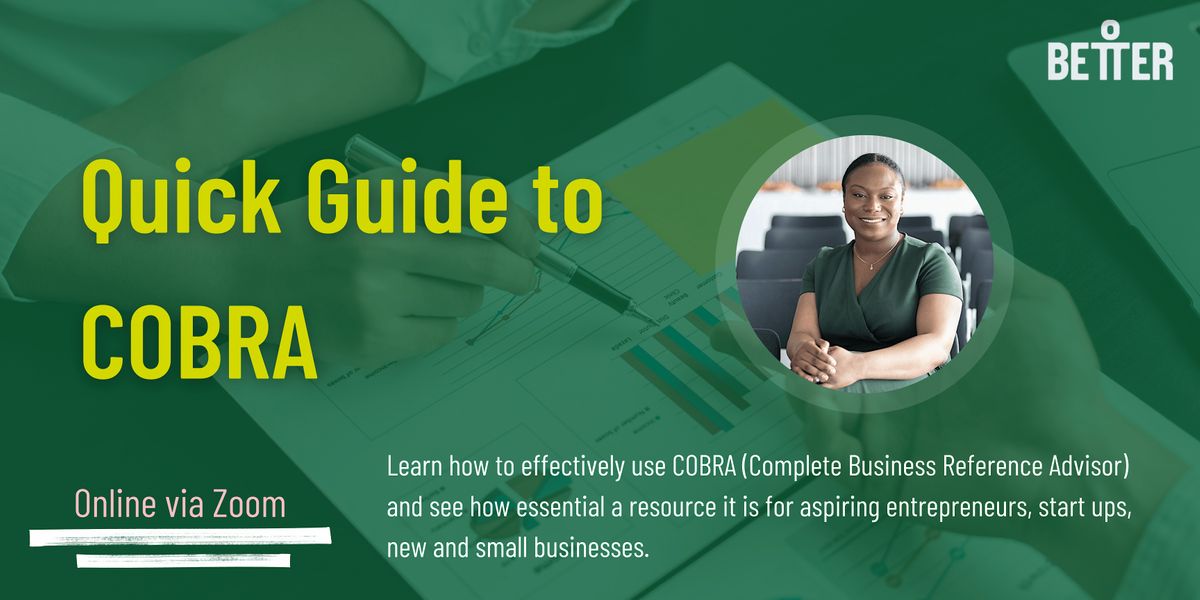 Quick Guide to COBRA, December 5 2023 | Online Event | AllEvents.in