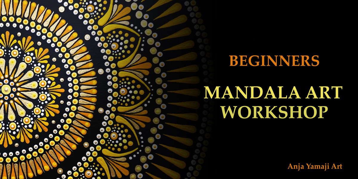 Mandala Art Workshop, Anja Yamaji Art School, Dallas, 11 November 2023 ...