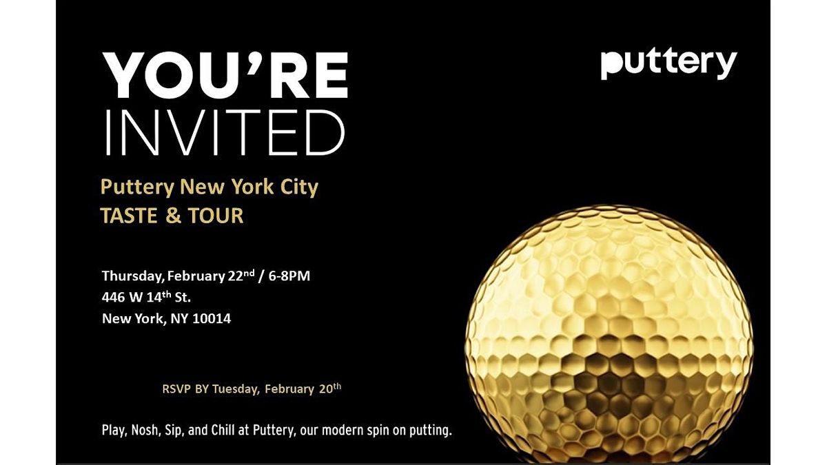 Puttery New York VIP Client Taste and Tour, 446 W 14th St, New York ...