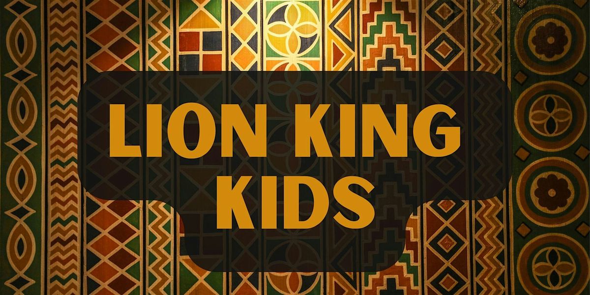Lion King Kids, Nunemaker Auditorium, Saint Charles Avenue, New Orleans ...