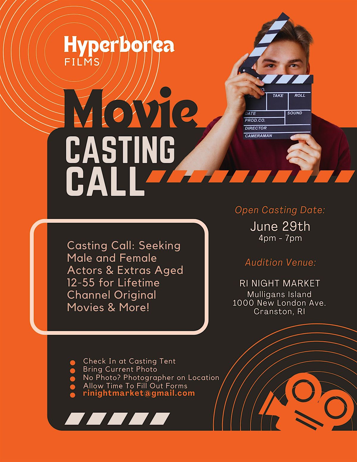 Movie Open Casting Call | Lifetime Channel & More, Mulligan's Island ...