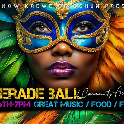 NBRNOW Krewe of Oshun Masquerade Ball & Community Award Ceremony, Jewel ...