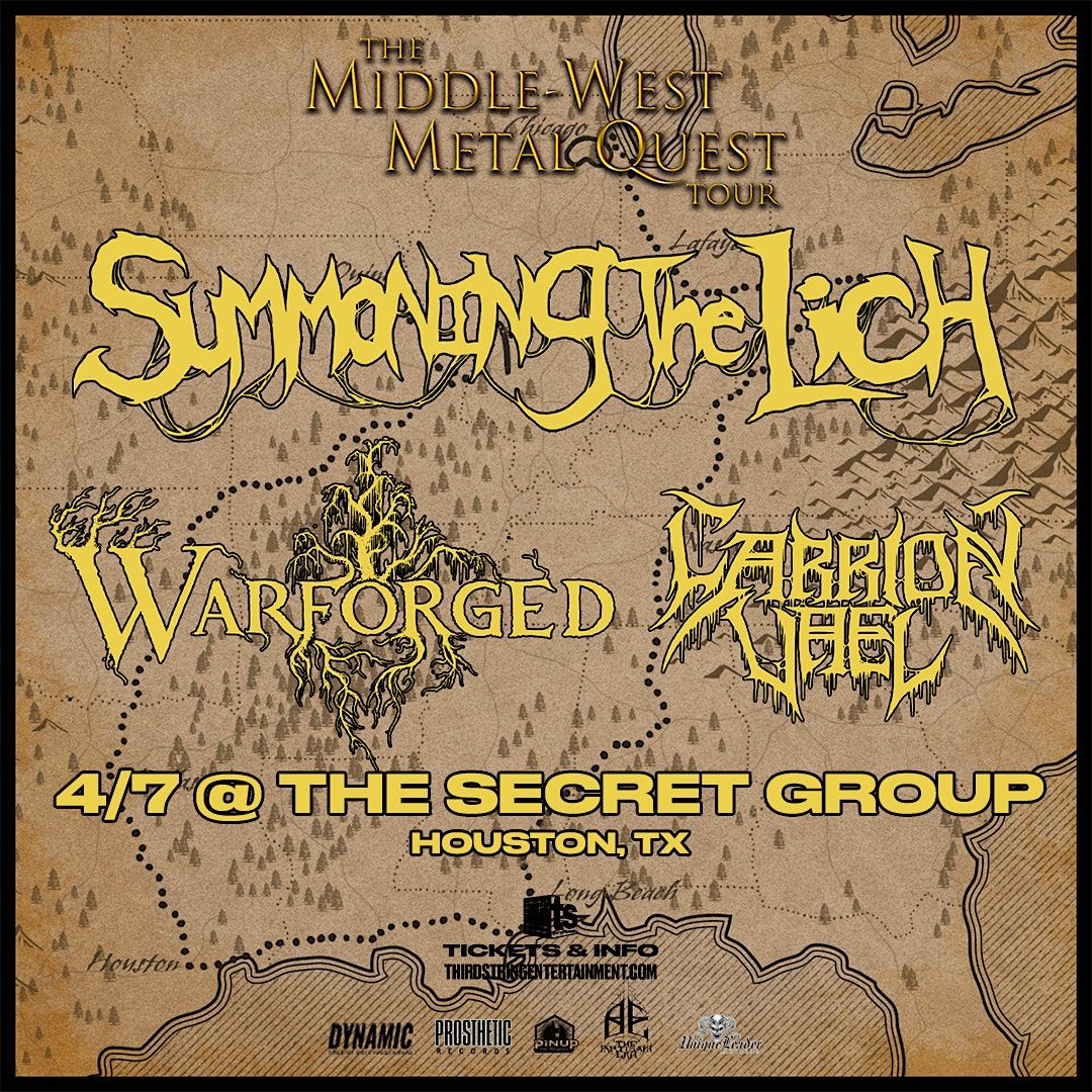 Summoning The Lich, The Secret Group, Houston, 7 April 2024 | AllEvents